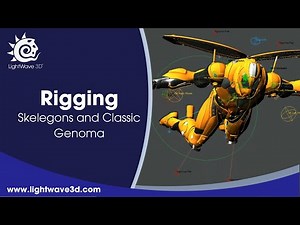 Lightwave 3D Skelegons and Classic Genoma