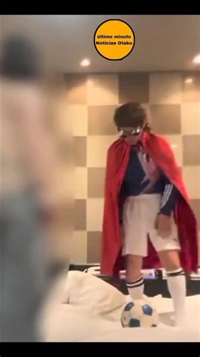 Japanese man pays a girl to play Inazuma Eleven 😲 #japan #japanese #anime #animenews #inazumaeleven