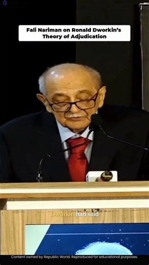 Fali S. Nariman was a legal giant who taught India that the Constitution is not just a document, but a living promise. Courageous in court, fearless in principle, and unmatched in intellect, his legacy defines the finest traditions of the Indian Bar. #supremecourtofindia #barandbench #indianlaw #livelaw | Draft Bot Pro