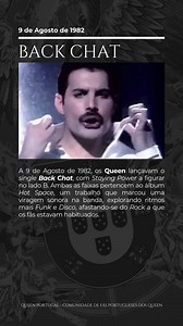14K views · 724 reactions | ️ Neste dia os #Queen lançavam o single #BackChat. #HotSpace #Queen1982 #QueenPortugal | Queen Portugal | Facebook
