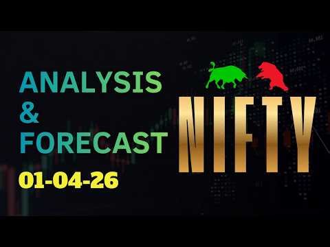 Best Trades & Nifty Prediction – 01 APR 26 | Market Profile & Order Flow Trading