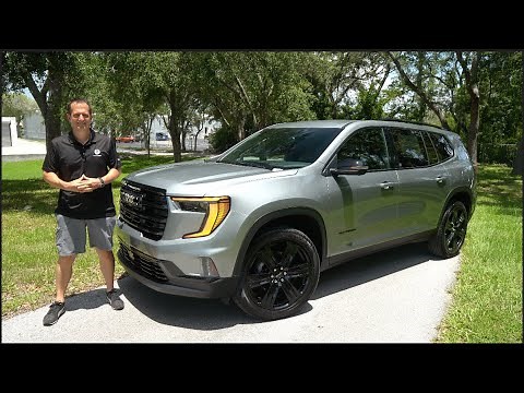 The 2025 GMC Acadia Black Edition is the MOST affordable midsize sport SUV!