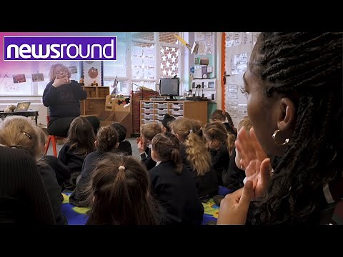 Learning sign language at primary school | Newsround