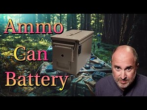 Compact DIY Solar Battery in an Ammo Can: Full Build Guide