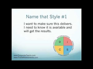 Identifying DiSC Styles