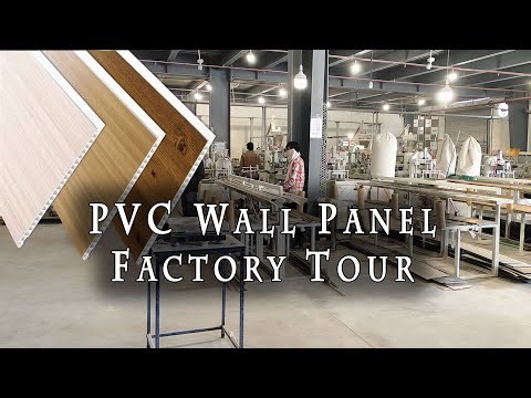 PVC Wall Panel Factory Tour | Make in India Manufacturing | PVC Interiors 📞 +91-8100371322