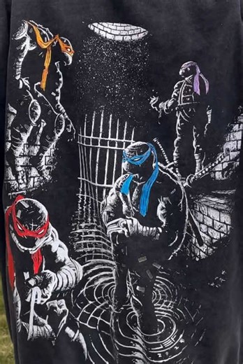 "If the Ninja Turtles really lived beneath the city like in the movies... | teenage mutant ninja turtle