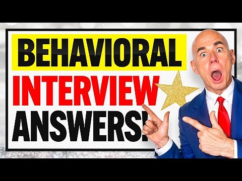 HOW TO ANSWER BEHAVIOURAL INTERVIEW QUESTIONS! (STAR METHOD ANSWERS for 2025!) 100% INTERVIEW PASS!