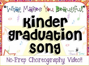 Choreography VIDEO for "What Makes You Beautiful" Kinder graduation song