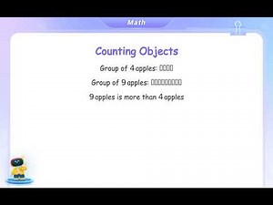 Free Video Lesson: Compare Numbers to 10 - (Grade K)
