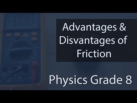 Advantages & Disadvantages Of Friction | Methods Of Increasing & Reducing Friction | Lecture 4