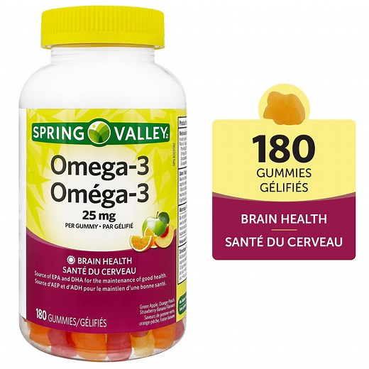 Spring Valley Omega-3, 25 mg - Walmart.ca