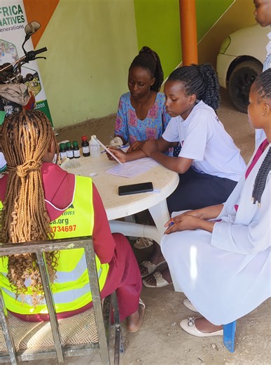 Agriculture Students doing internship at Spark Africa from Kampala International University.