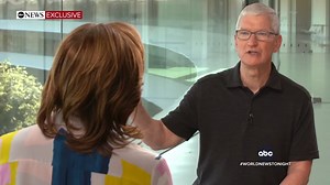 In an ABC News News exclusive, Robin Roberts sits down with Apple CEO Tim Cook about the company's first major new product in years, the "Vision Pro," and if it could revolutionize the way people live their lives. https://abcn.ws/2XvP3JQ | ABC World News Tonight with David Muir