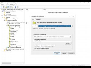 GPO: Rediriger le dossier Mes Documents des utilisateurs de domaine vers un dossier sur le serveur