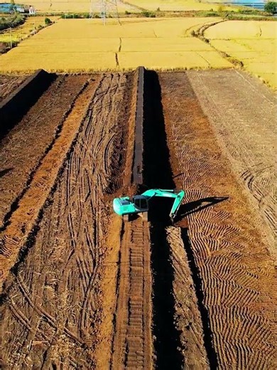 The construction process of earth embankment