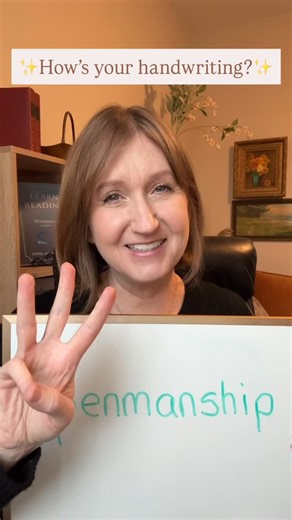 April McMurtrey | Reading/dyslexia Specialist on Instagram: "3 ways to improve your penmanship: 1. Consistent slant 2. Consistent spacing 3. Consistent letter-height relationships. Comment down below for the link to my Handwriting Help Course! #handwritinggoals #handwritingpractice #handwritingchallenge"