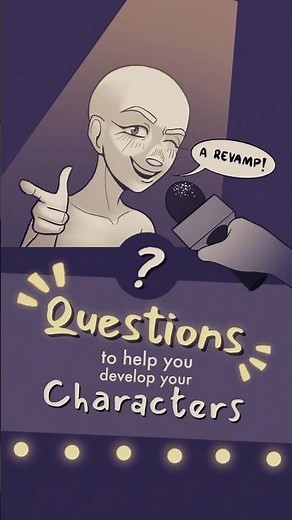 questions to help you develop your characters: revamp! ⭐️🎙️ #writing #oc #art #originalcharacter
