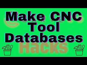 Set Up a Custom Tool Database for CNC! Carveco Hacks