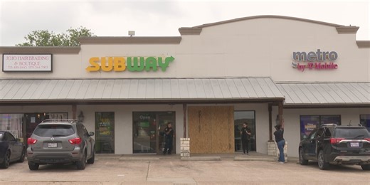 Bryan police investigating robbery at Subway store near high school
