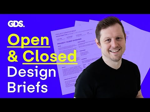 Open & Closed Design Briefs (Ep 3/4) | Free Example | Design Insights