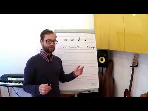 Tutorial Rhythmus Notenwerte