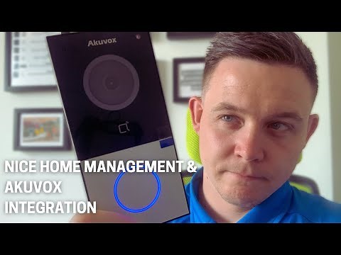 ELAN Akuvox integration // Relay Control and Motion Detection