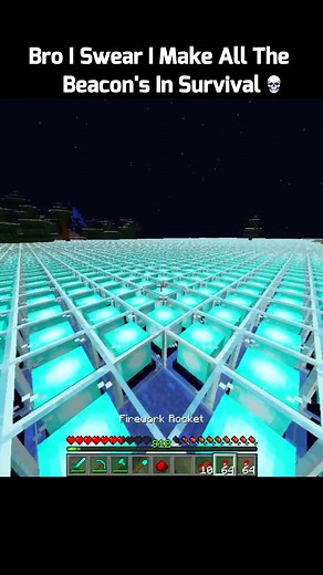Guys see i Need one block of Beacon #gameplay #gaming #minecraft #short | Nawab Sultan