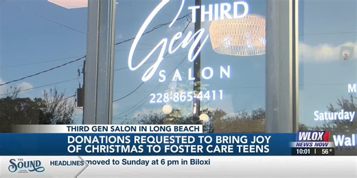 Long Beach Hair Salon on a mission to brighten Christmas for Foster Care Teens