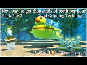 Fast way to earn teeth in Shark Bite 2 (2.25K+ per hour)