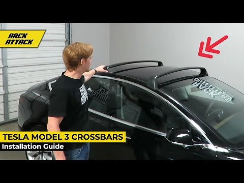 How To Install the Tesla Model 3 Roof Rack Crossbars