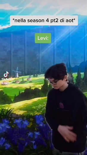 Sign Language Dance Routine in Vibrant Landscape