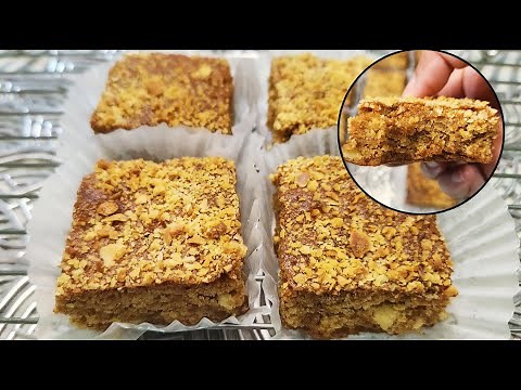 CHEWY BUTTERSCOTCH BARS RECIPE | HOW TO MAKE BUTTERSCOTCH BARS | BEST BUTTERSCOTCH BARS