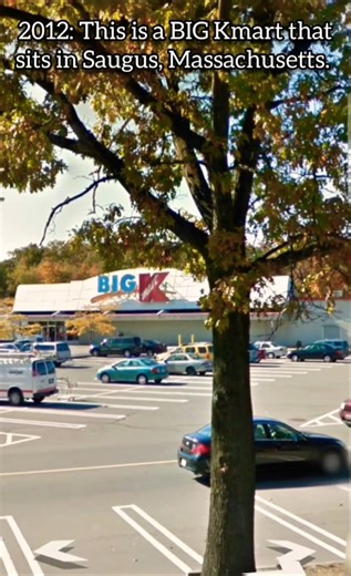 This ABANDONED BIG Kmart 🛍🏪 in Saugus, Massachusetts BECOMES a Floor & Decor! 🏡 #shorts