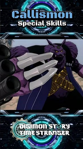 Callismon Special Skills Showcase | Rodeo Bullet & Deep Forest – Digimon Story Time Stranger