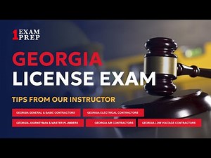 Georgia Contractor License | Exam Tips from our Instructor