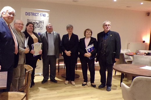 Nouvelles intronisations au Club Rotary