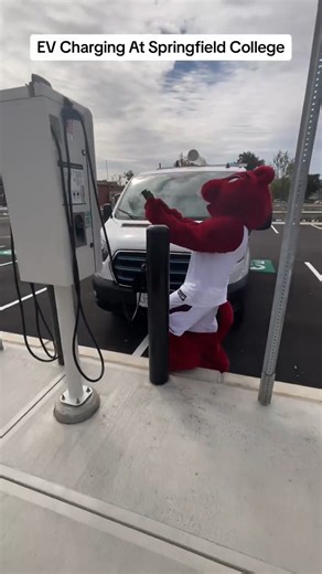 Get in the "Spirit" of sustainability! #SpringfieldCollege students, faculty, staff, and the local community who drive electric vehicles (EV) will now have access to 20 new EV chargers on campus, which will offer convenience to charge up on a 24/7 basis. Please visit springfield.edu/ev-charging for more information. #EVCharging #CleanEnergy | Springfield College