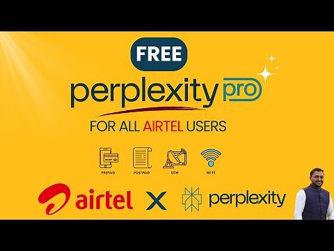 FREE Perplexity AI Pro for All Airtel Users | Claim Now!