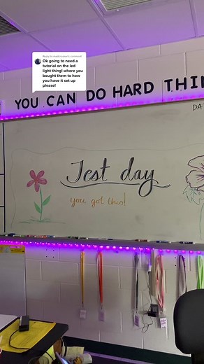 Replying to @madcroaker Quick LED volume level tutorial! -link to LED lights: https://amzn.to/3RUIJXG -link to chime: https://amzn.to/3SaLVyu #teachersoftiktok #teacher #teachertok #teacherlife #teachertiktok