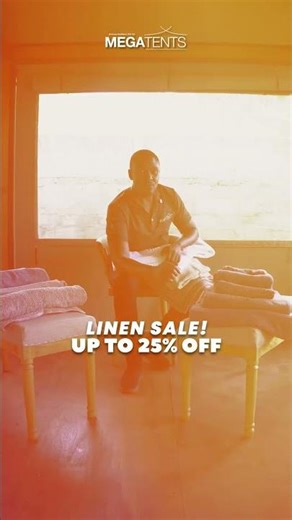 The Ultimate Linen Upgrade for Your Lodge | MegaTents Limited Offer #megatents