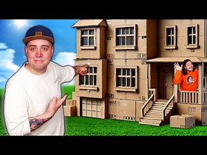 Bygger et papkasse fort