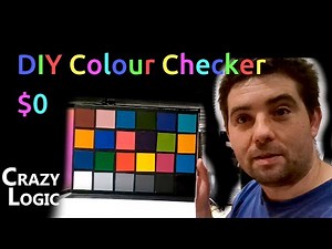 #65 - DIY Colour checker $0 £0 - how to make your own