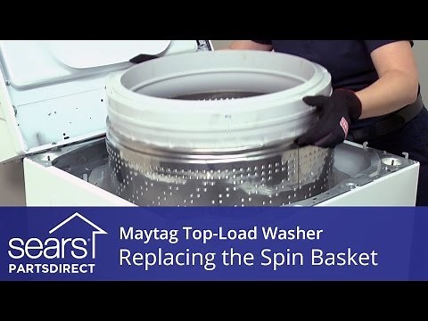 How to Replace the Spin Basket on a Maytag Vertical Modular Washer (VMW)