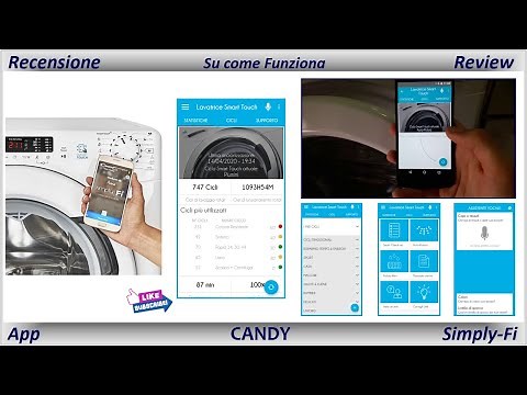 Recensione App Candy Simply-Fi - Configurazione e funzionamento Smart-Touch (Lavatrice)