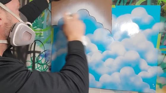 8 mind-blowing spray paint tricks using only cardboard