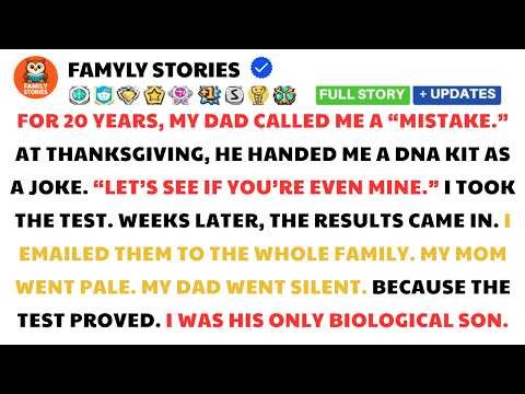 My Dad Gave Me a DNA Kit as a Joke at Thanksgiving—He Went Silent When Results Came