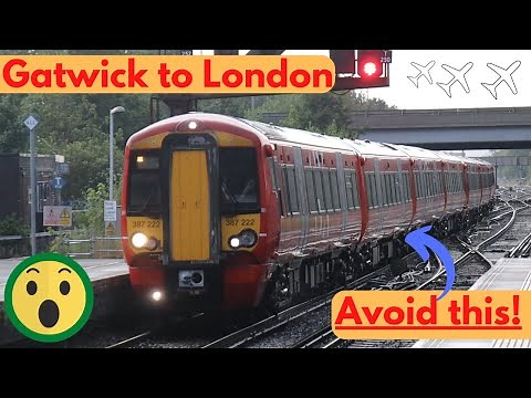 How to get from gatwick airport to london? Gatwick Express review