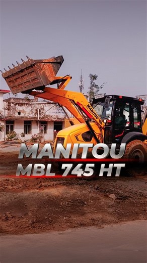 Manitou in India on Instagram: "Are you ready to redefine productivity on your construction site? In this video, we take a deep dive into the Manitou MBL 745HT, the Backhoe Loader engineered to deliver "More" in every application. Watch the full video & see why this machine is the preferred choice for contractors worldwide! [Backhoe Loader, Manitou Means More, Trending, Versatile Machine, Construction Machinery, Heavy Equipment] #BackhoeLoader #HeavyMachinery #ManitouMachines #ManitouMeansMore #
