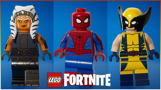 LEGO Fortnite - NEW Marvel and Star Wars Minfigs!